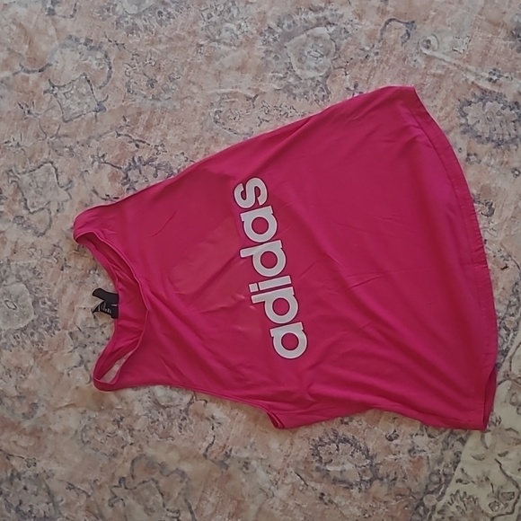 adidas | Tops | Adidas Hot Pink Workout Tank | Poshmark